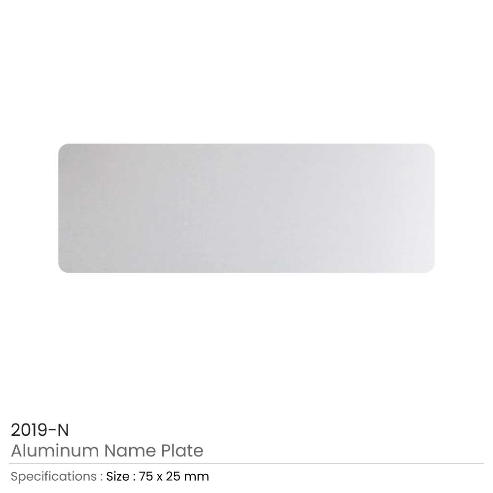 Aluminum Name Plates | Promotional Gifts Suppliers
